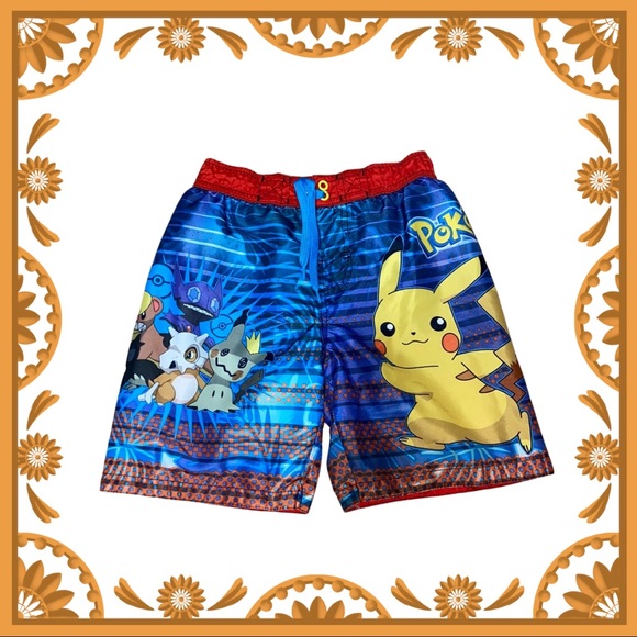 Pokemon | Swim | Pokemon Pikachu Boy Swimming Trunks Size 67 | Poshmark